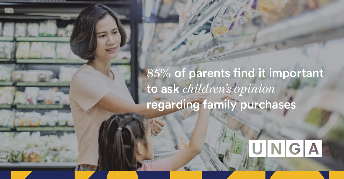 Children's Influence on Parents' Purchase Decisions | UNGA