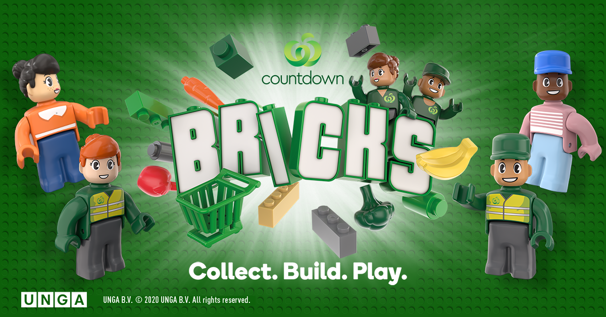 Countdown Bricks: the New Recycled Bricks Drop in New Zealand | UNGA